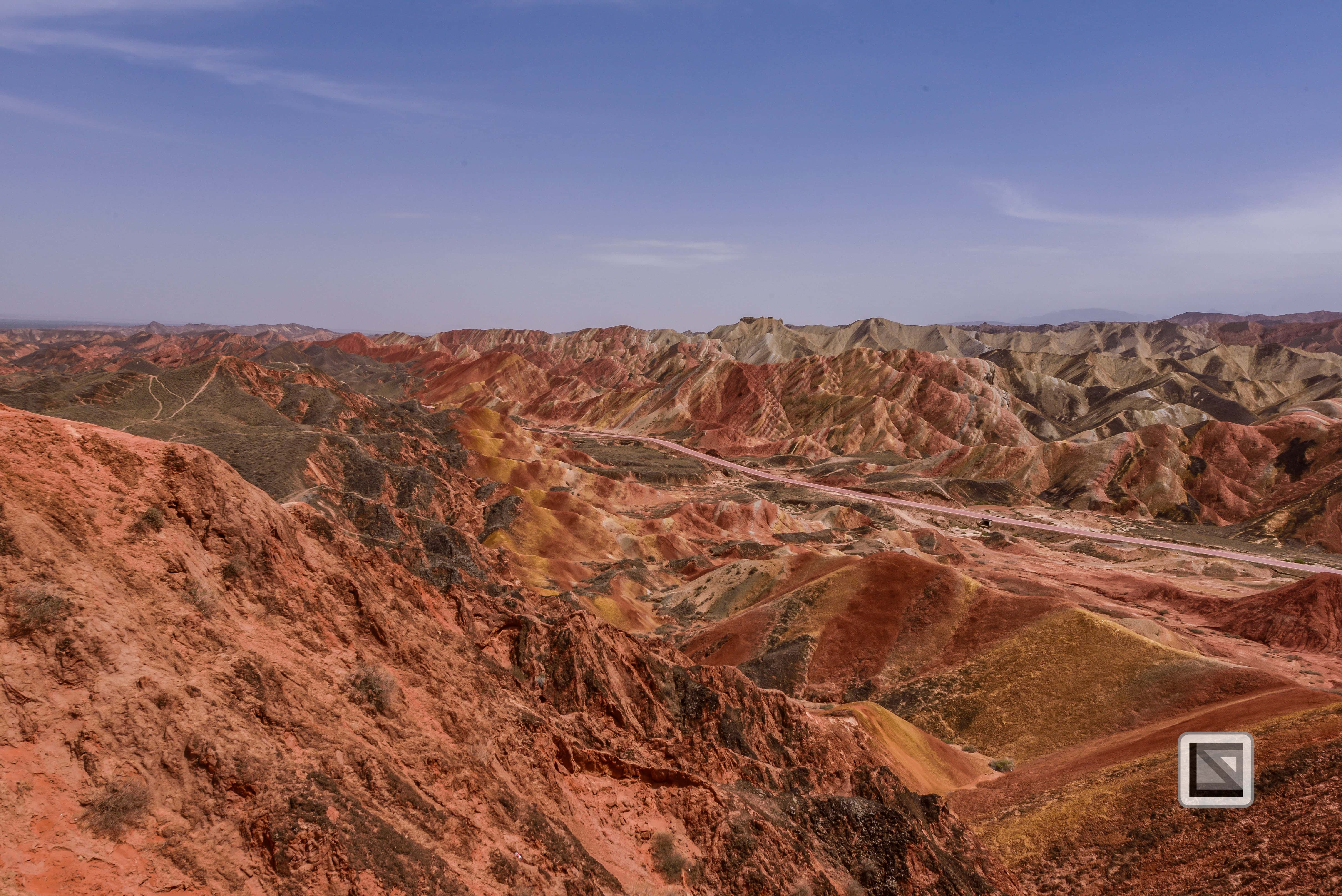 Danxia Landform Rainbow Mountains