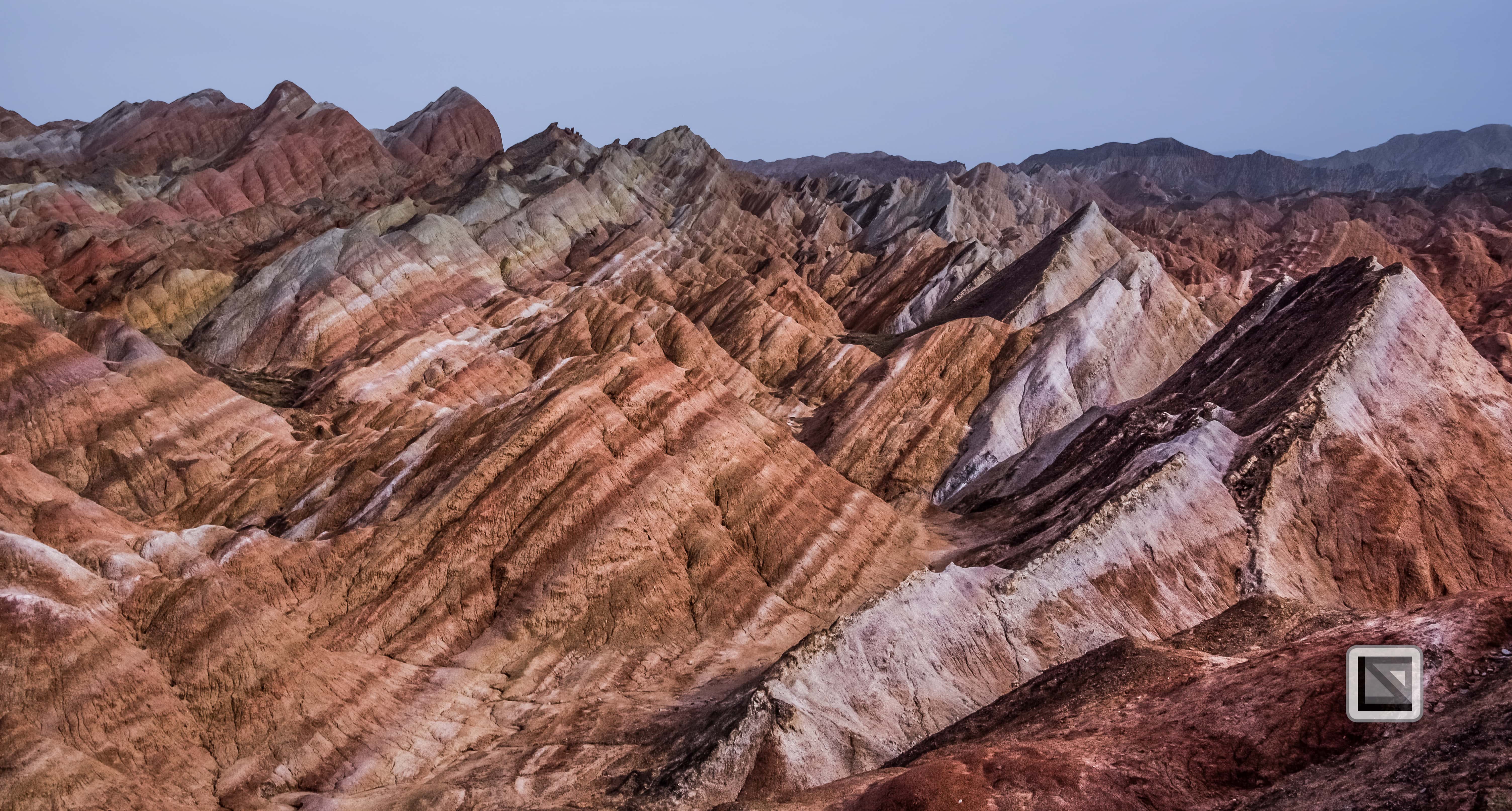 Danxia Landform Rainbow Mountains