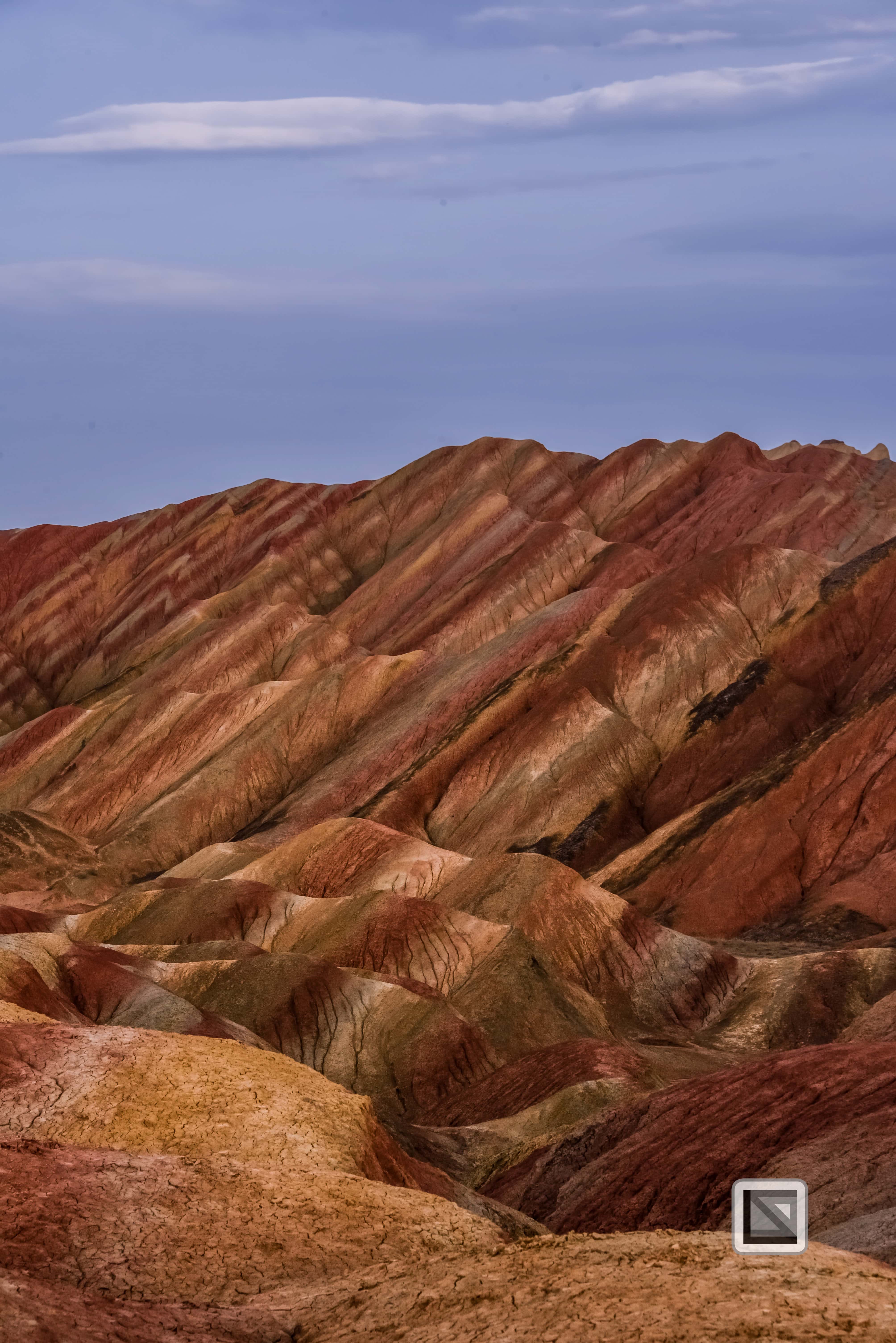 Danxia Landform Rainbow Mountains