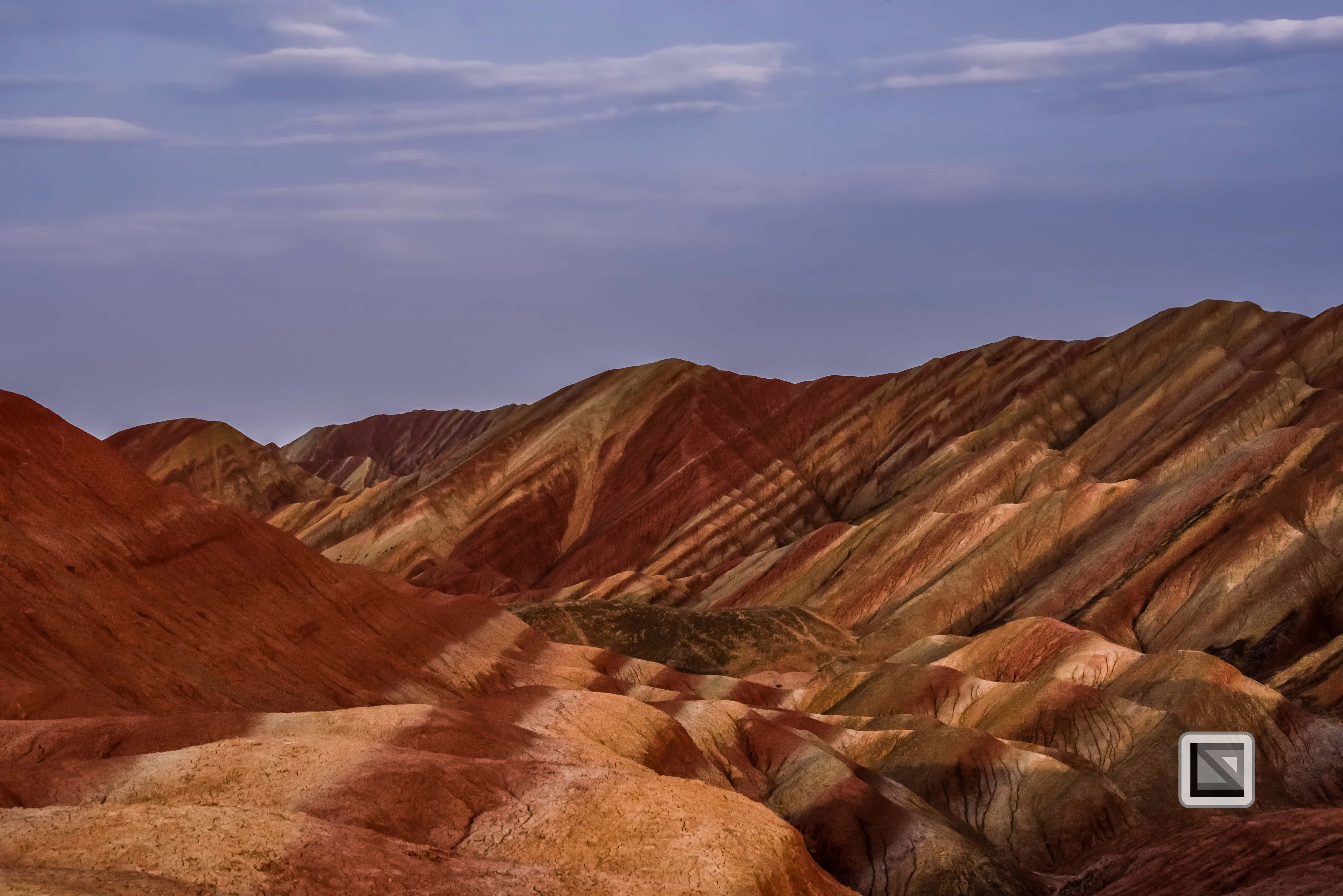 Danxia Landform Rainbow Mountains