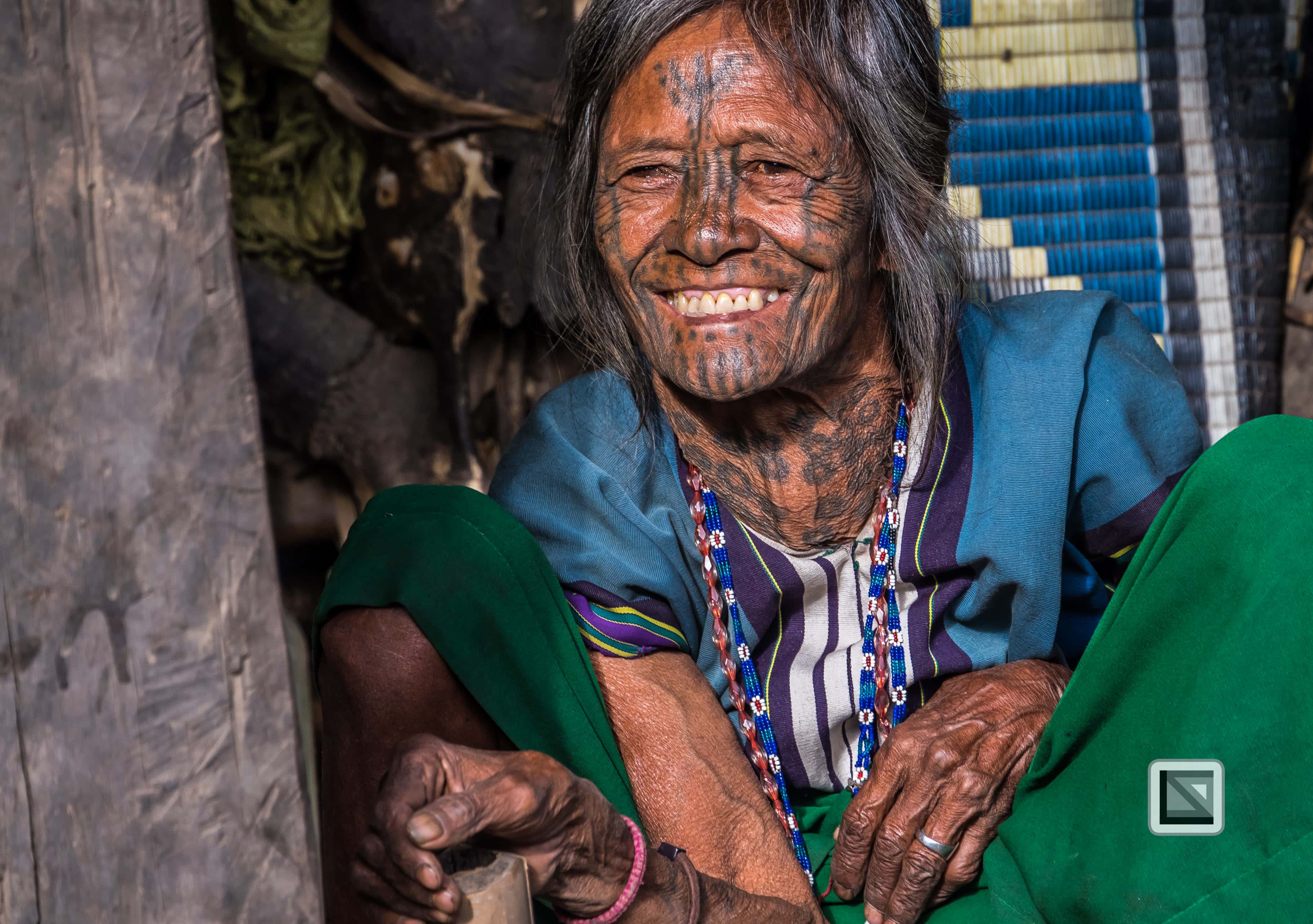 Myanmar Chin Tribe Portraits Color-2