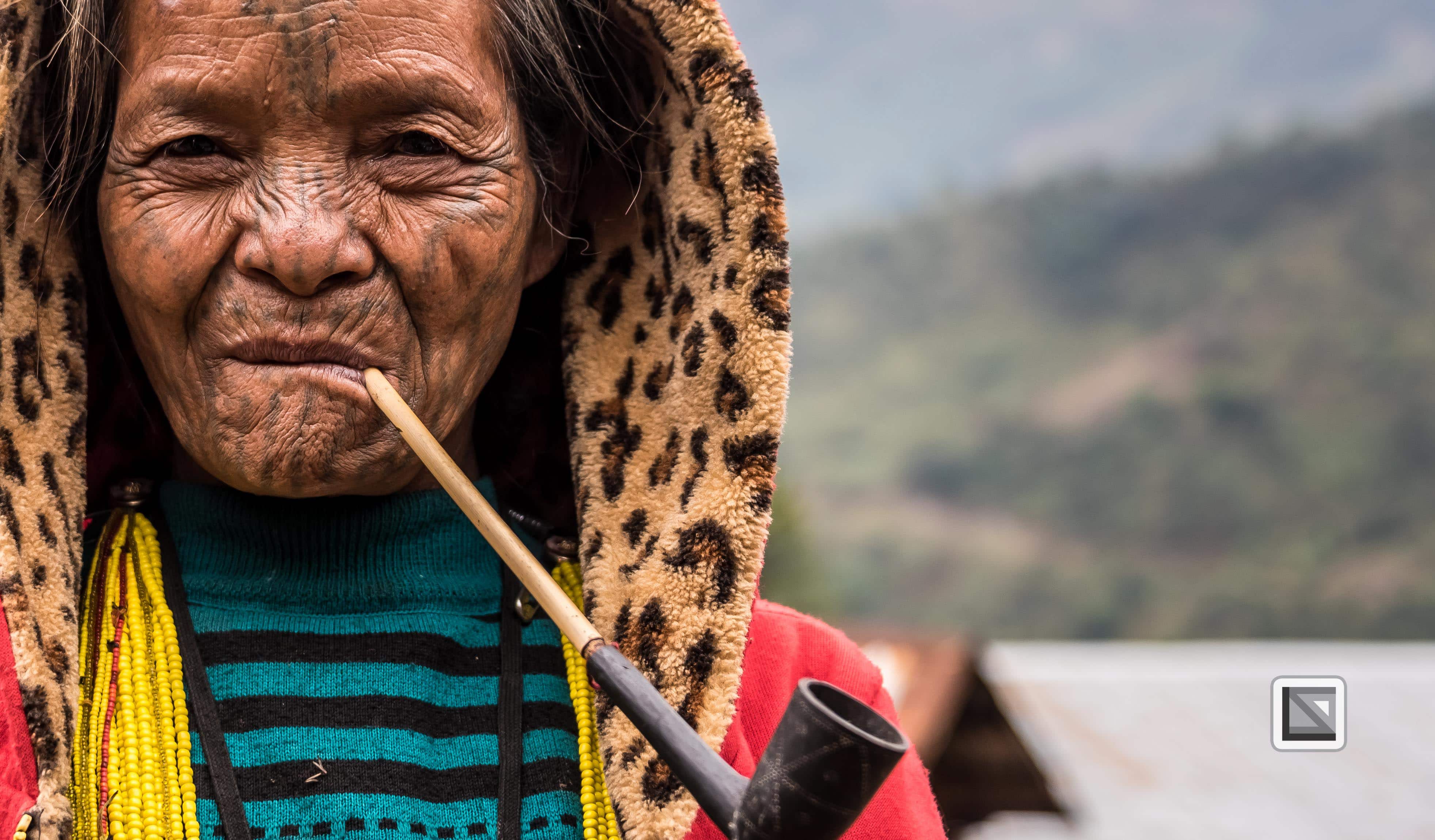 Myanmar Chin Tribe Portraits Color-22