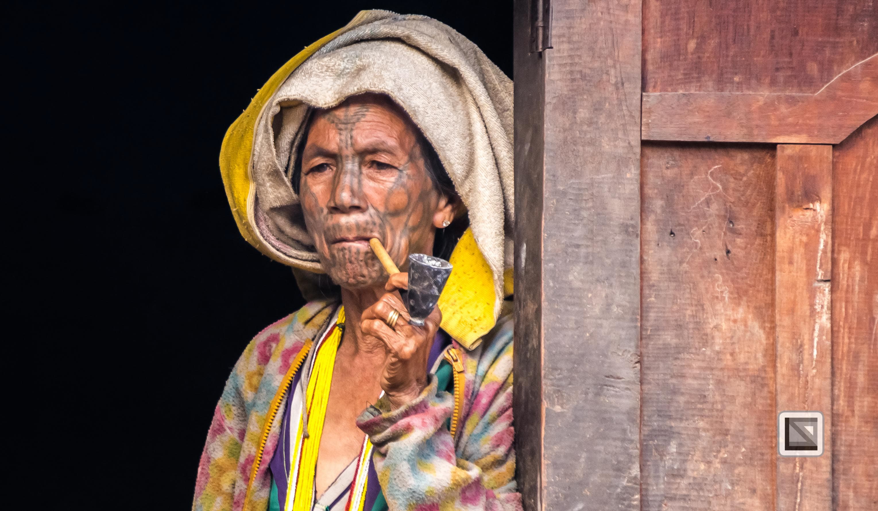 Myanmar Chin Tribe Portraits Color-3