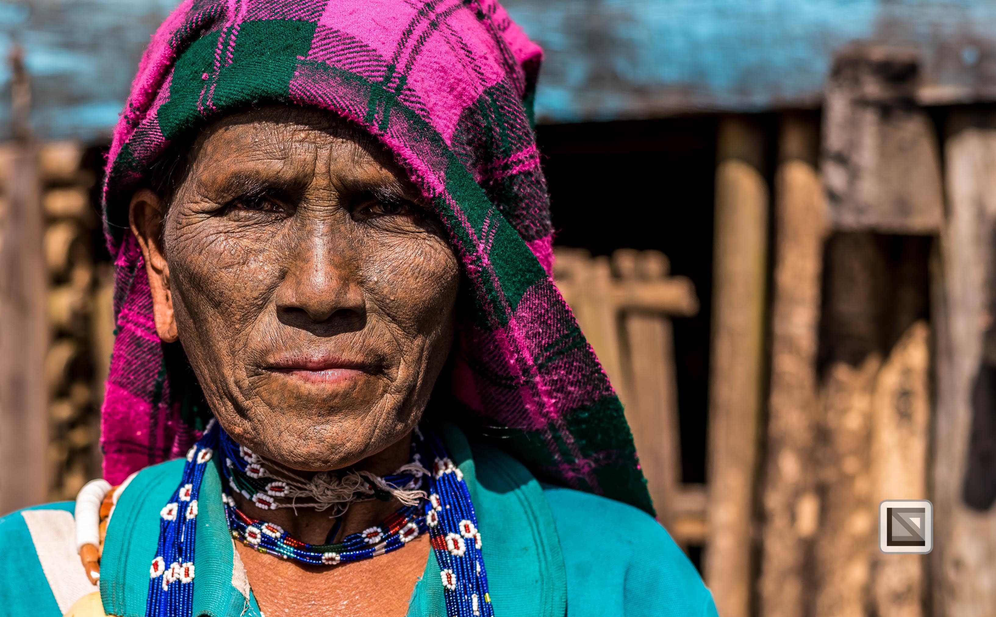 Myanmar Chin Tribe Portraits Color-36